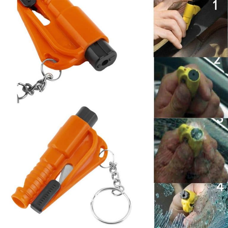 Keychain Car Escape Tool, Pack of 2 - Window Breaker
